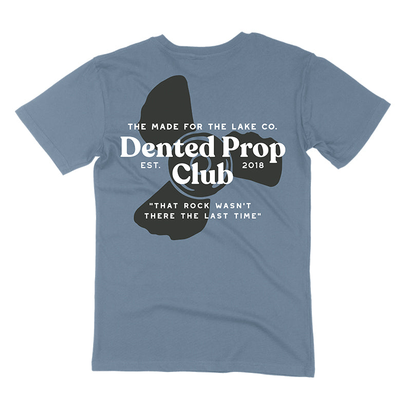 Dented Prop Club T-Shirt – Made For The Lake Co.