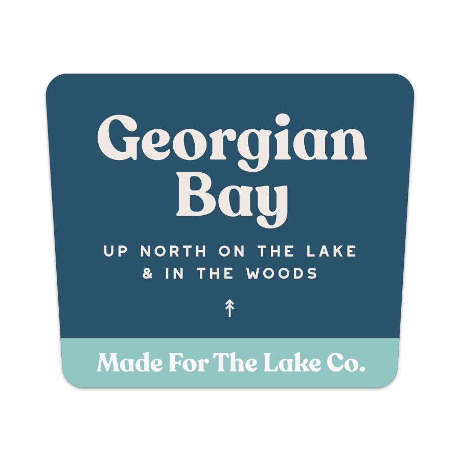 Georgian Bay Sticker – Made For The Lake Co.