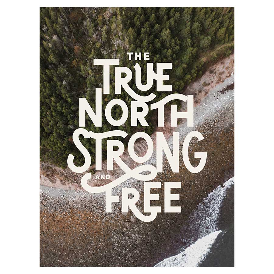 True North Shoreline Print – Made For The Lake Co.