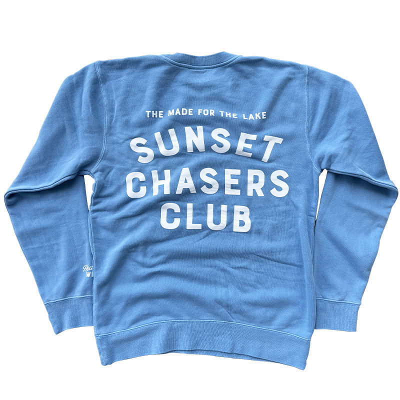 The Sunset Chasers Club Crewneck – Made For The Lake Co.